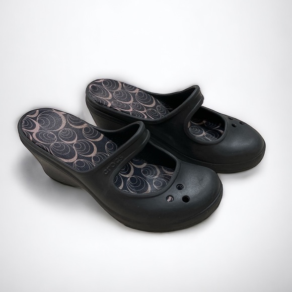 CROCS | Shoes | Crocs Womens Frances Round Closed Toe Slip On Mule ...